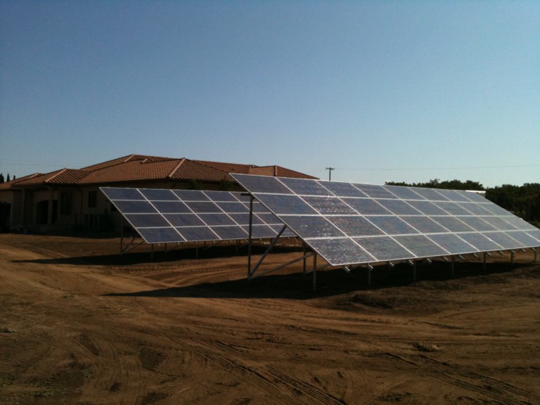 Residential solar ground mount - Urban Design